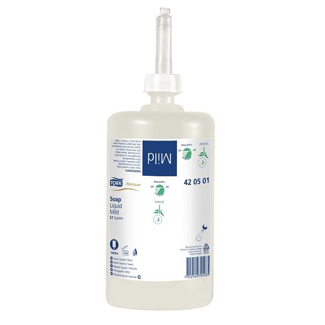 Zeep Tork Mild S1 1L (6) | Dessauvage